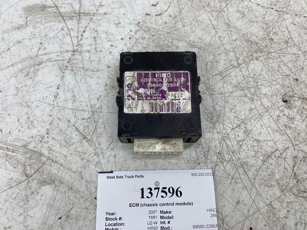 2007 Hino 89680-2290A Chassis Control Module for a Hino 268 For Sale ...