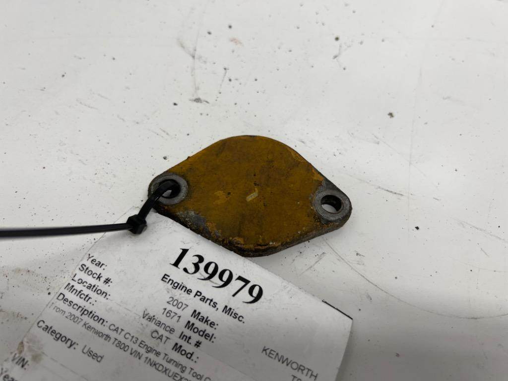 2007 Caterpillar 7C1445 Engine Part for a Kenworth T800 For Sale ...