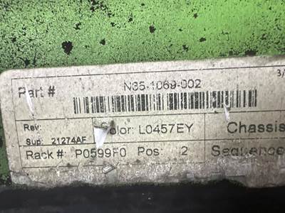 2018 Paccar N35-1069-002 Left Fender Extension for a Peterbilt 579 For ...