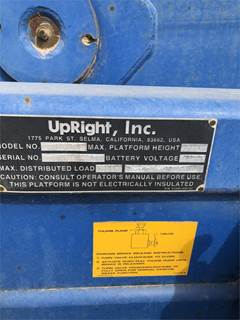 2005 UpRight LX41 Scissor Lift For Sale | Los Angeles, CA | CA03112024CL | MyLittleSalesman.com