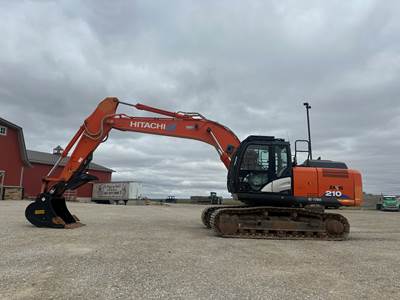 2019 Hitachi ZAXIS210 Excavator - Bucket & Thumb For Sale, 3,400 Hours ...