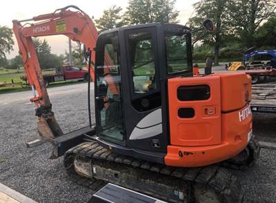2016 Hitachi Zaxis 85USB Excavator For Sale, 5,123 Hours | Wayne, MI ...