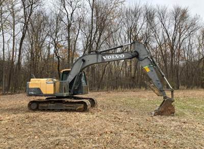 2015 Volvo Ec160dl Excavator For Sale Belleville Mi Construction