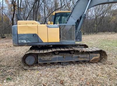2015 Volvo Ec160dl Excavator For Sale Belleville Mi Construction