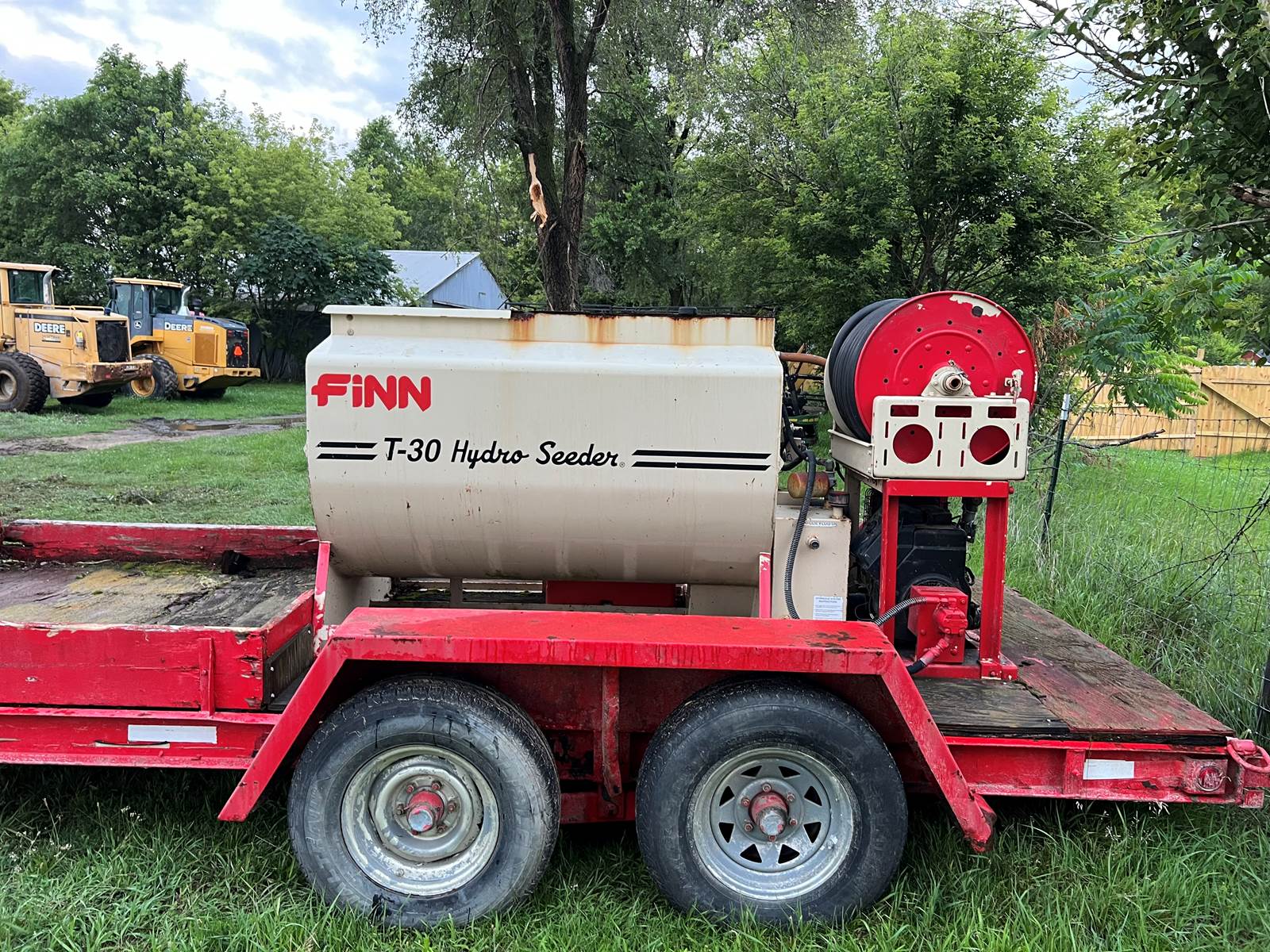 FINN T30 Hydroseeder / Straw Blower For Sale | Van Buren Charter ...