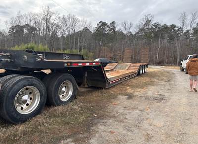 2002 Magnolia 50 ton Lowboy Trailer For Sale - Wayne, MI | Construction ...
