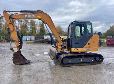 2012 Case CX80 Mini Excavator For Sale - Wayne, MI | Construction ...
