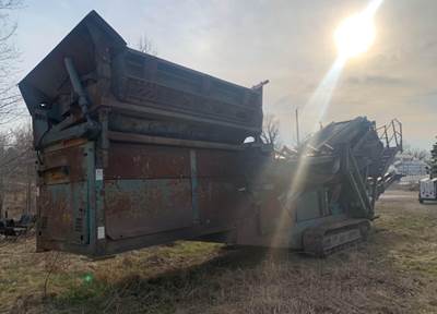 Powerscreen Chieftain 1400 Screening Plant For Sale, 6,500 Hours ...