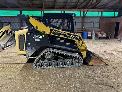 2018 ASV VT70 Skid Steer For Sale, 1,360 Hours | Wayne, MI | 13591280 ...