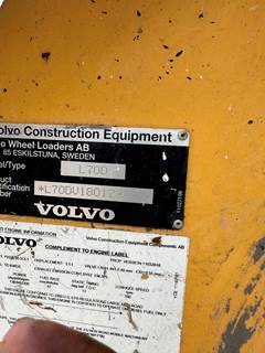 Volvo L70D Wheel Loader For Sale - Wayne, MI | Construction Equipment ...