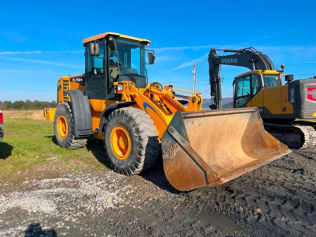 Hyundai HL740TM-9A Wheel Loader - Bucket For Sale, 1,053 Hours ...