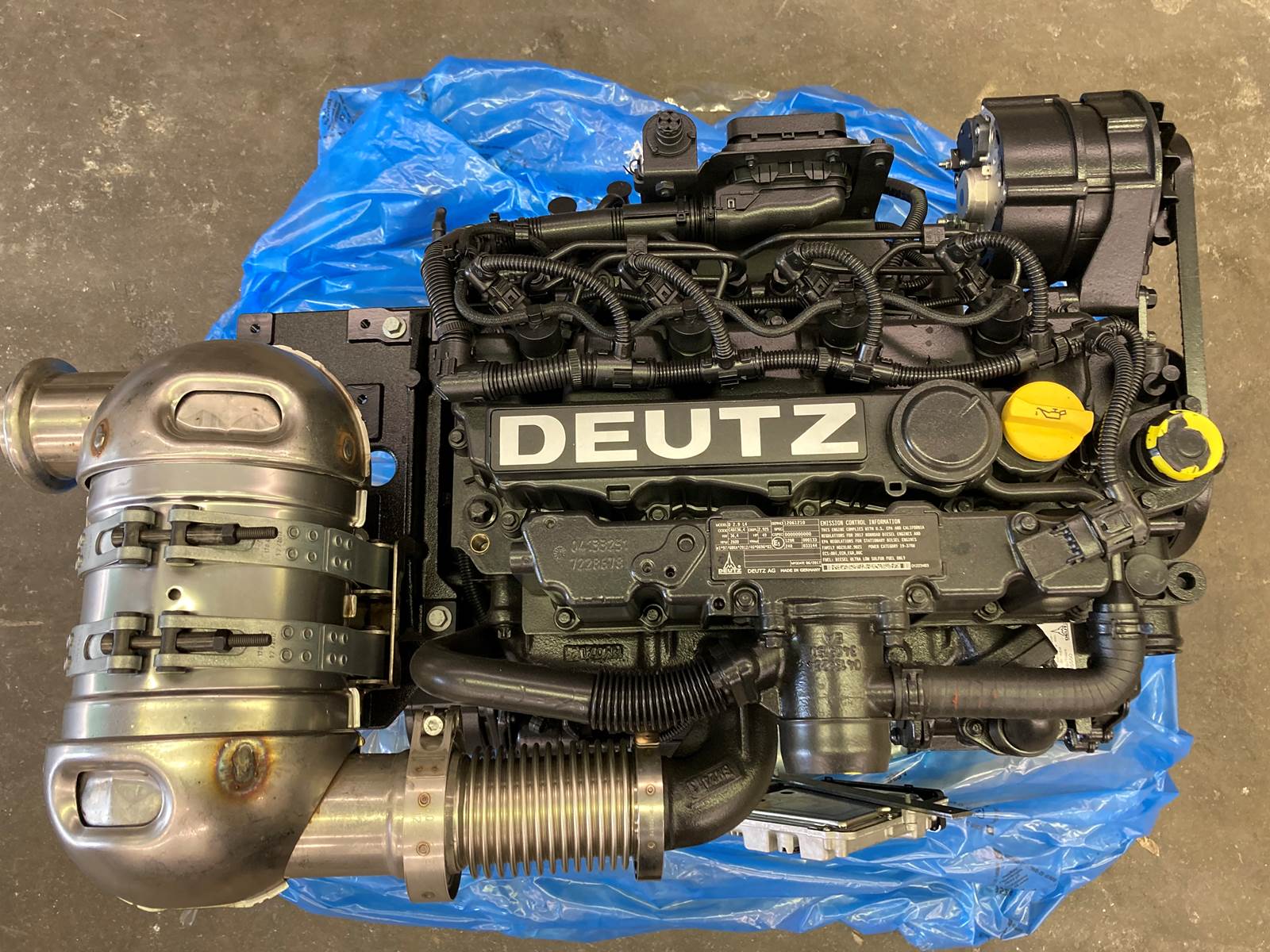 New 2017 Deutz D2.9L4 Complete Diesel Engine For Sale | Clinton, OH ...