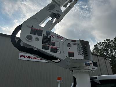 2016 Ford Altec AT37G Powerstroke 6.7L Material Handler Altec Boom ...