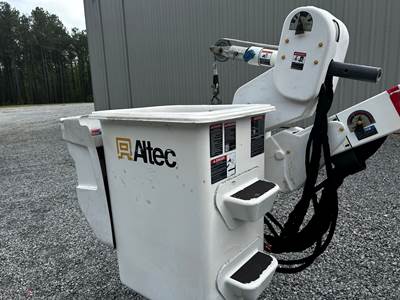 2016 Ford Altec AT37G Powerstroke 6.7L Material Handler Altec Boom ...