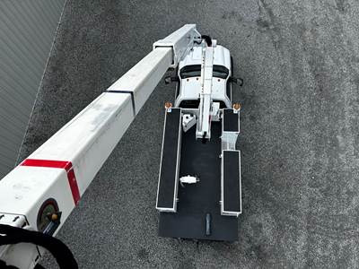 2016 Ford Altec AT37G Powerstroke 6.7L Material Handler Altec Boom ...