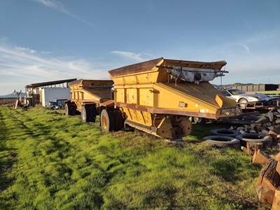 1972 Commander DOUBLE BOTTOM Bottom Dump Trailer For Sale - Santa Rosa ...
