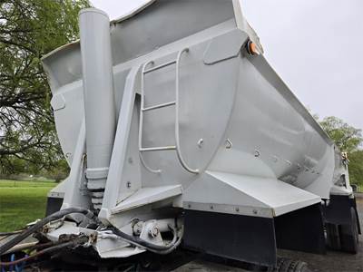1992 Allco 30 ft Half Round End Dump Trailer - Tandem Axle, Steel For ...