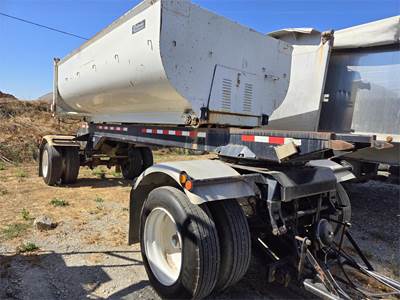 1998 Reliance 14 ft End Dump Trailer - Tandem Axle, Steel For Sale ...