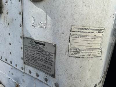 1997 Hyundai 28 FT Single Axle Combination Pup Trailer - Spring For ...