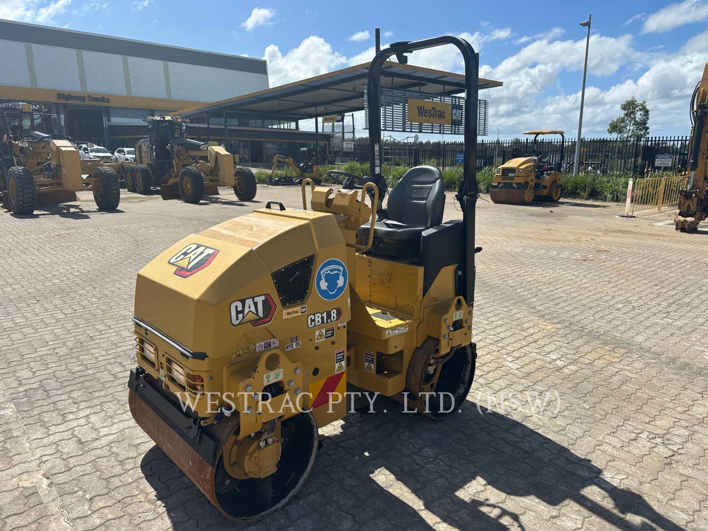 2023 Caterpillar CB1.8 Smooth Drum Roller Compactor For Sale, 75 Hours ...
