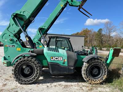 2015 JCB 510-56 Telehandler - 56' reach, 10,000 lbs, Fenders, Auxiliary ...