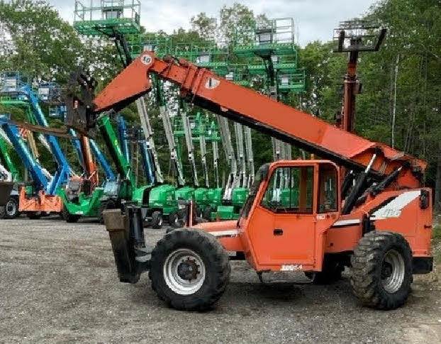 2010 SkyTrak 10054 Telehandler - Enclosed cab with heat, Outriggers ...