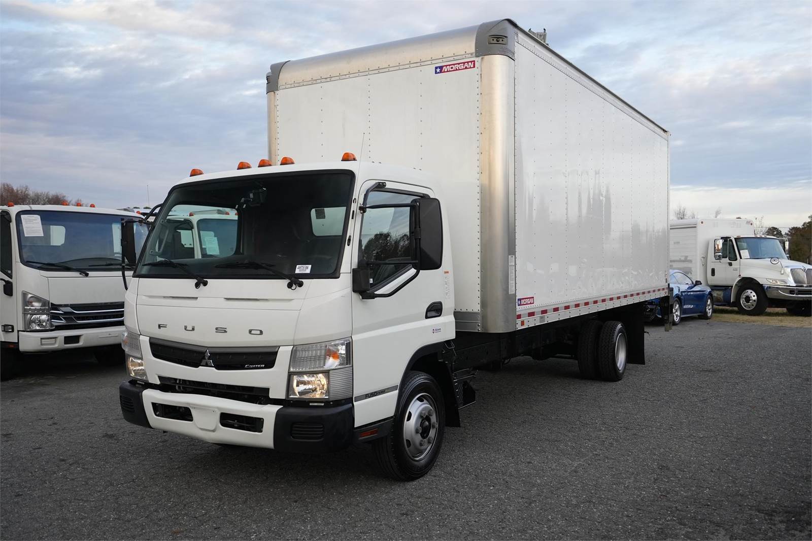 2020 Mitsubishi Fuso FE160 Box Truck - 297HP, Automatic For Sale ...