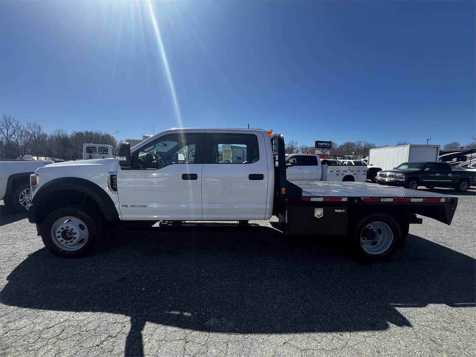 2020 Ford F-450 XLT 9 ft Flatbed Truck For Sale, 53,808 Miles ...