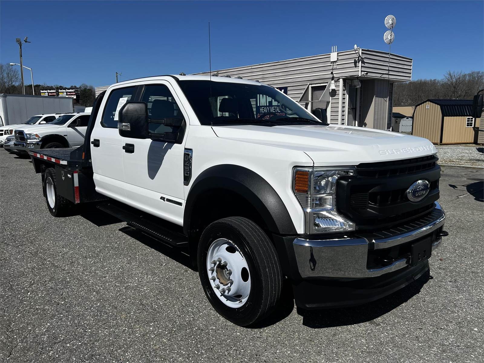 2020 Ford F-450 XLT 9 ft Flatbed Truck For Sale, 53,808 Miles ...