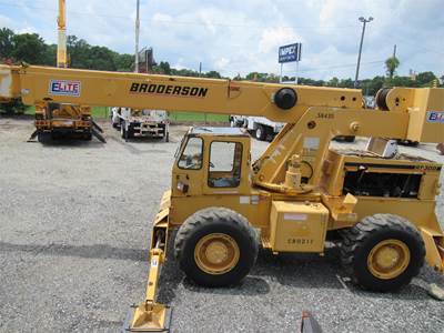 2007 Broderson RT-300-2C 15-Ton Rough Terrain Crane - 80ft Lift Height ...