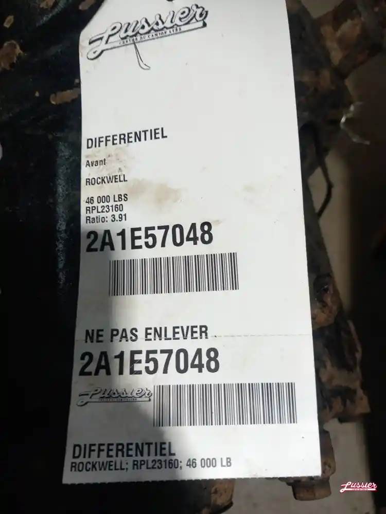 Meritor-Rockwell RPL23160 Front Differential For Sale | Ste-Julie, QC ...