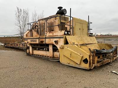 2000 GOMACO 9500 Paver / Spreader For Sale, 4,600 Hours | North Central ...