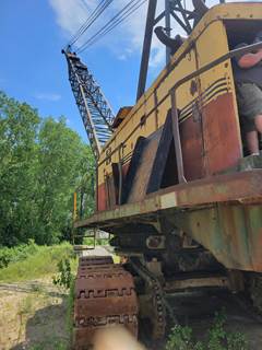 1960 Bucyrus-Erie 88B 80-Ton Crawler Crane For Sale, 7,781 Hours ...