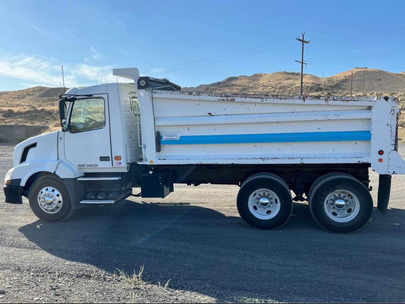 2005 Volvo VNL Dump Truck (LOW ORIGINAL MILES) For Sale, 6,460 Hours ...