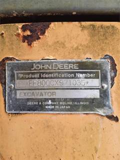 2003 John Deere 800C Excavator For Sale | Miami, FL | HCL308 ...