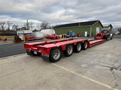 2017 Talbert 55CC Lowboy Trailer For Sale | Mid West, CA | CA011625EJSK ...