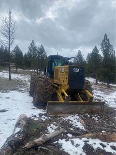 2015 Caterpillar 555D Grapple Skidder For Sale, 13,000 Hours | Pacific ...