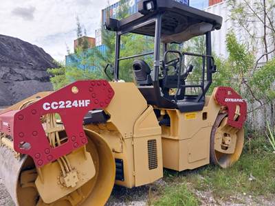 2010 Dynapac CC224HF Smooth Drum Roller Compactor For Sale, 2,300 Hours ...