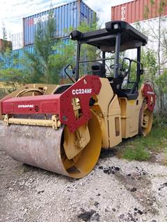 2010 Dynapac CC224HF Smooth Drum Roller Compactor For Sale, 2,300 Hours ...
