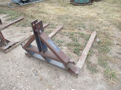 Homemade 3 POINT BALE FORKS Bale Spear For Sale | Yankton, SD | JC023 ...