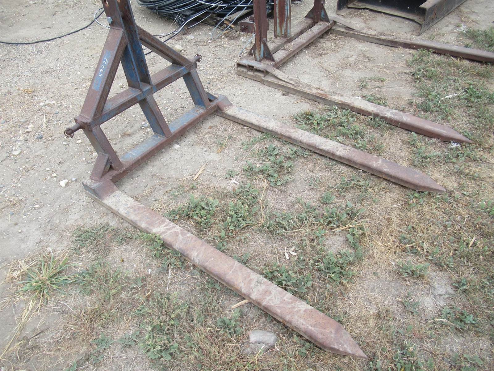 Homemade 3 POINT BALE FORKS Bale Spear For Sale | Yankton, SD | JC023 ...