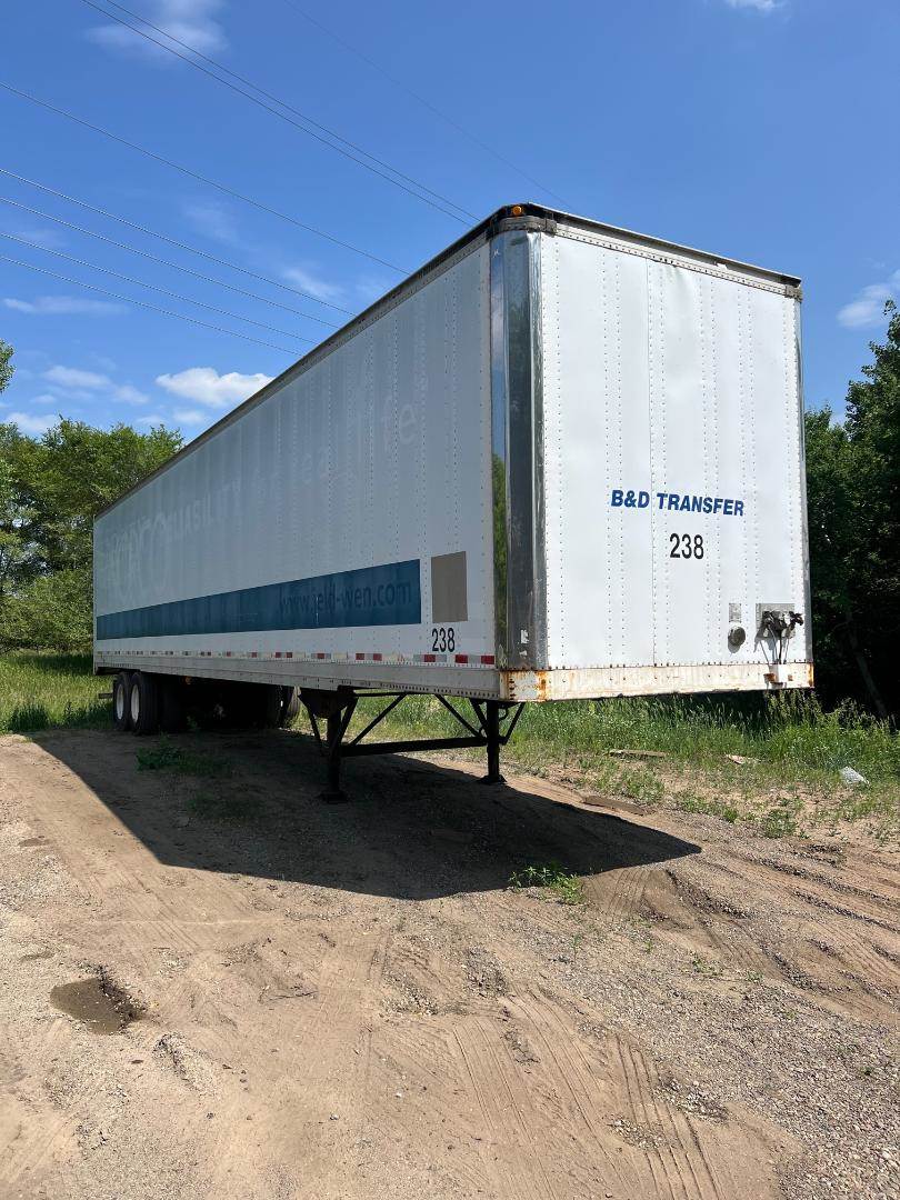 1995 Stoughton 48 FT DRY VAN Dry Van Trailer For Sale | Oak Grove, MN ...