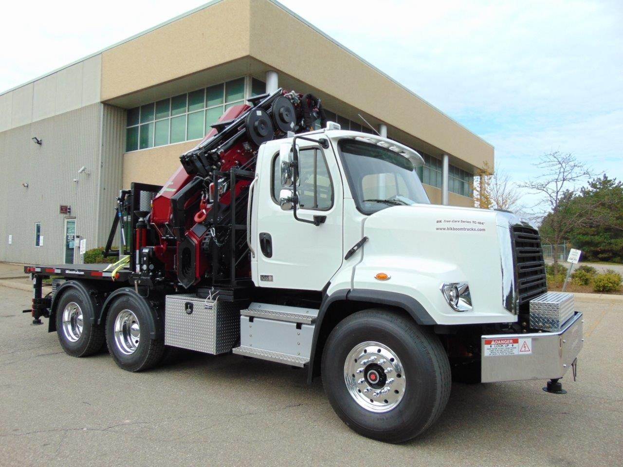 2023 Freightliner 108SD Crane Truck - 2022 BIK TC-98 Knuckle Boom Crane ...