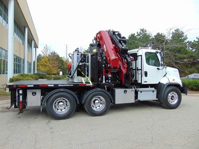 2023 Freightliner 108SD Crane Truck - 2022 BIK TC-98 Knuckle Boom Crane ...