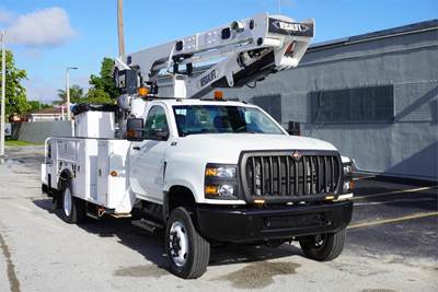 International CV 57 ft Boom / Bucket Truck - 2020 VERSALIFT VST52I ...