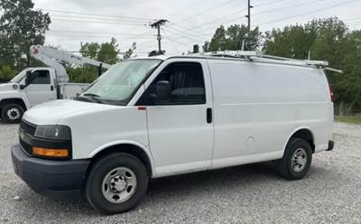 2019 CHEVY G2500 EXPRESS CARGO VAN, 4.3L V6, 8-SPEED AUTOMATIC, CLEAN ...