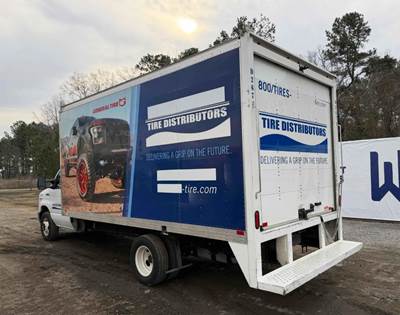 2023 Ford E450 CUTAWAY, 16' PARCEL VAN, ALUMINUM BOX, 7.3L V8 ...