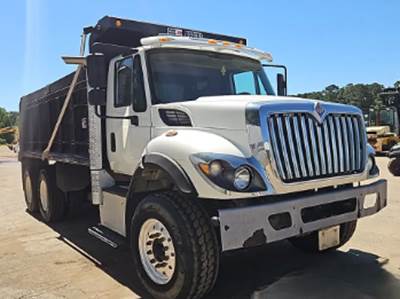 2018 2017 INTERNATIONAL 7500 SBA TANDEM AXLE 16 YD DUMP TRUCK, LOW ...