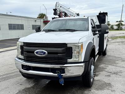 2017 Ford F-550 11' Mechanic/Service Body with Stellar 7621 7,000 lbs ...