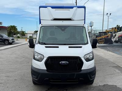 2023 FORD TRANSIT T-350 REFRIGERATED BOX TRUCK, THERMO KING V320 REEFER ...